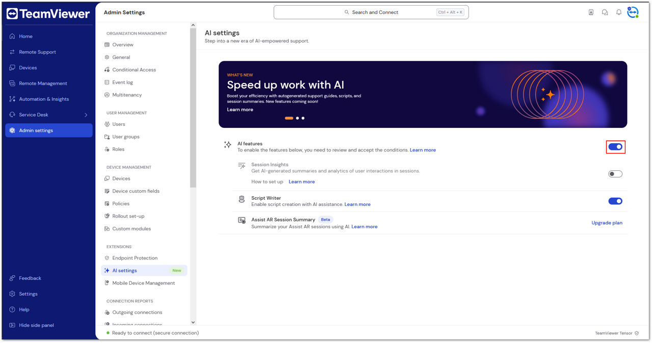 Adición y creación de scripts